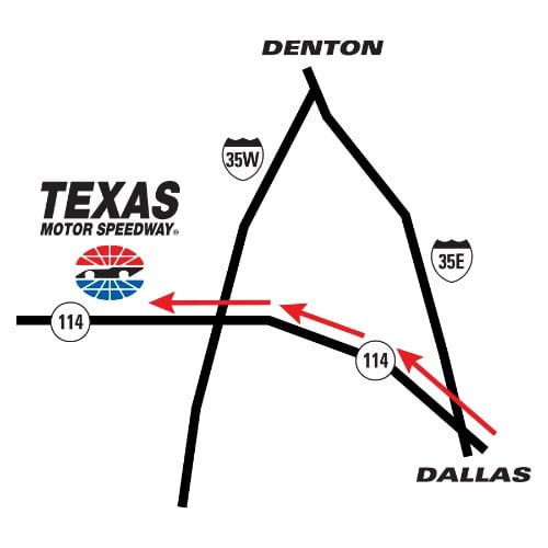 Directions & Parking | Texas Motor Speedway